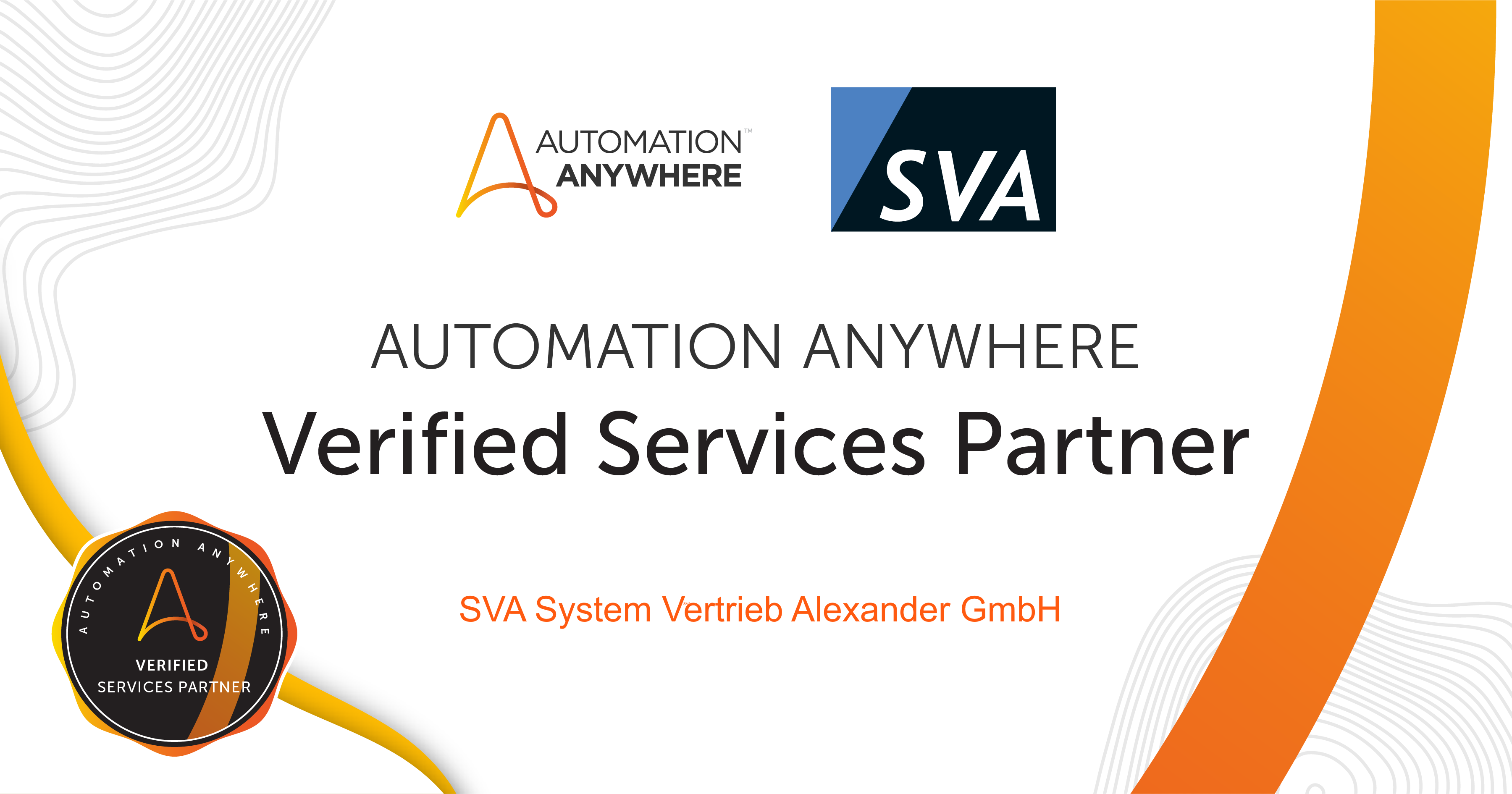 SVA erhält Automation Anywhere "Verified Service Partner"-Status | sva.de